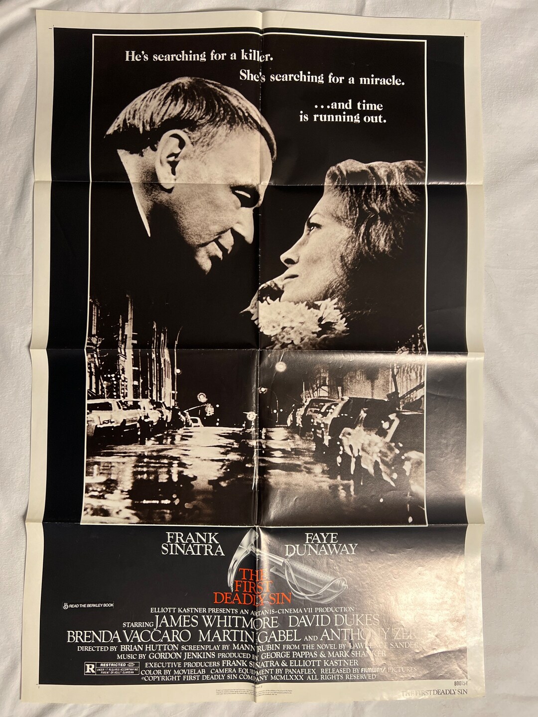 The First Deadly Sin Original Movie Poster - Etsy