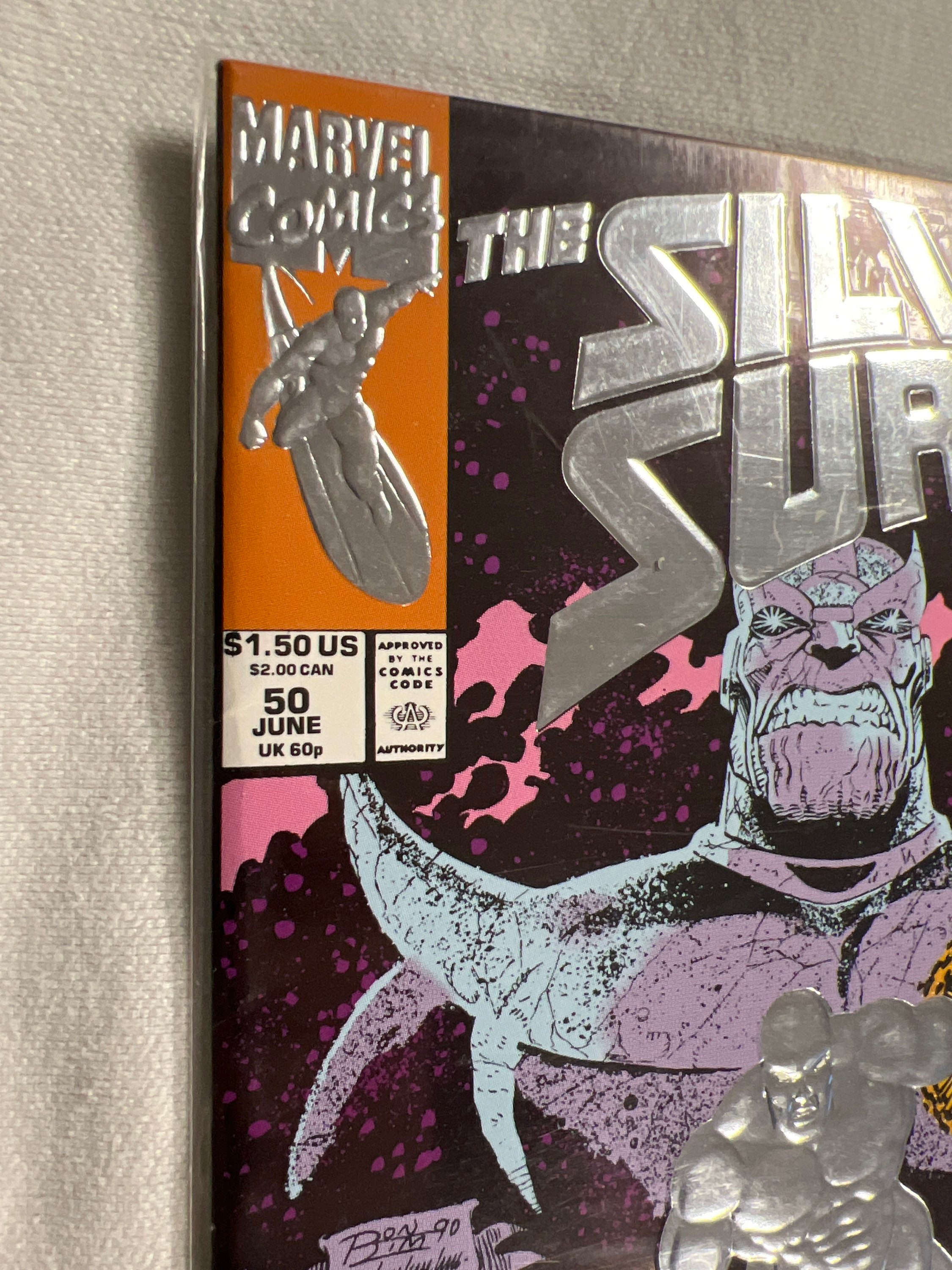 Marvel Comics the Silver Surfer - Etsy