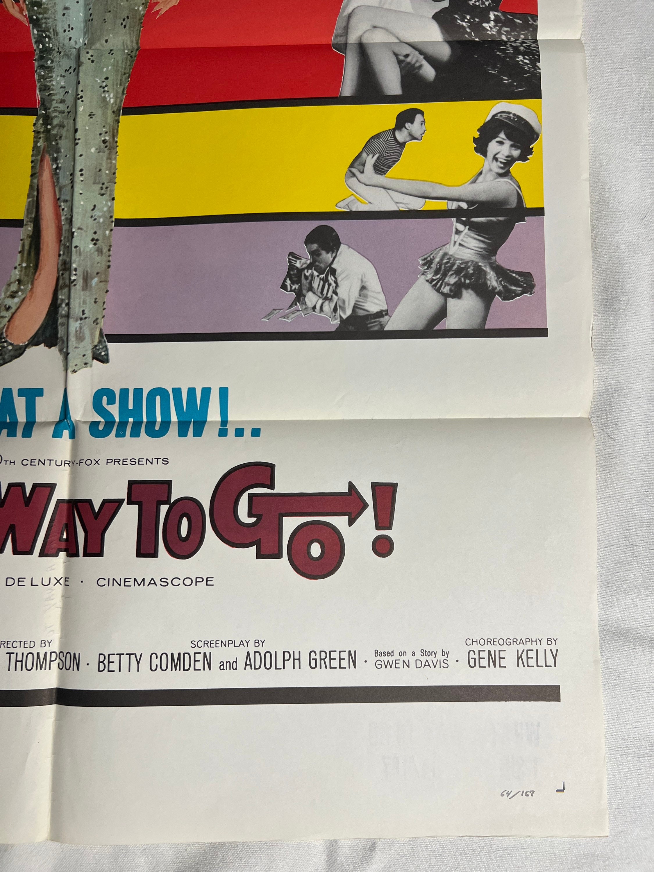 Original 1964 What a Way to Go Movie Poster - Etsy