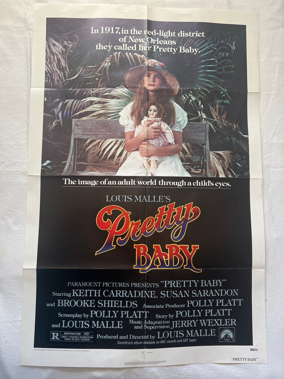 Original Pretty Baby Movie Poster - Etsy