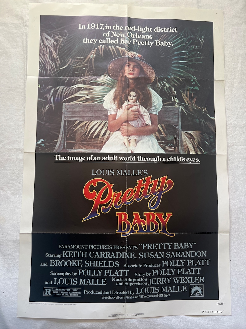 Original Pretty Baby Movie Poster - Etsy