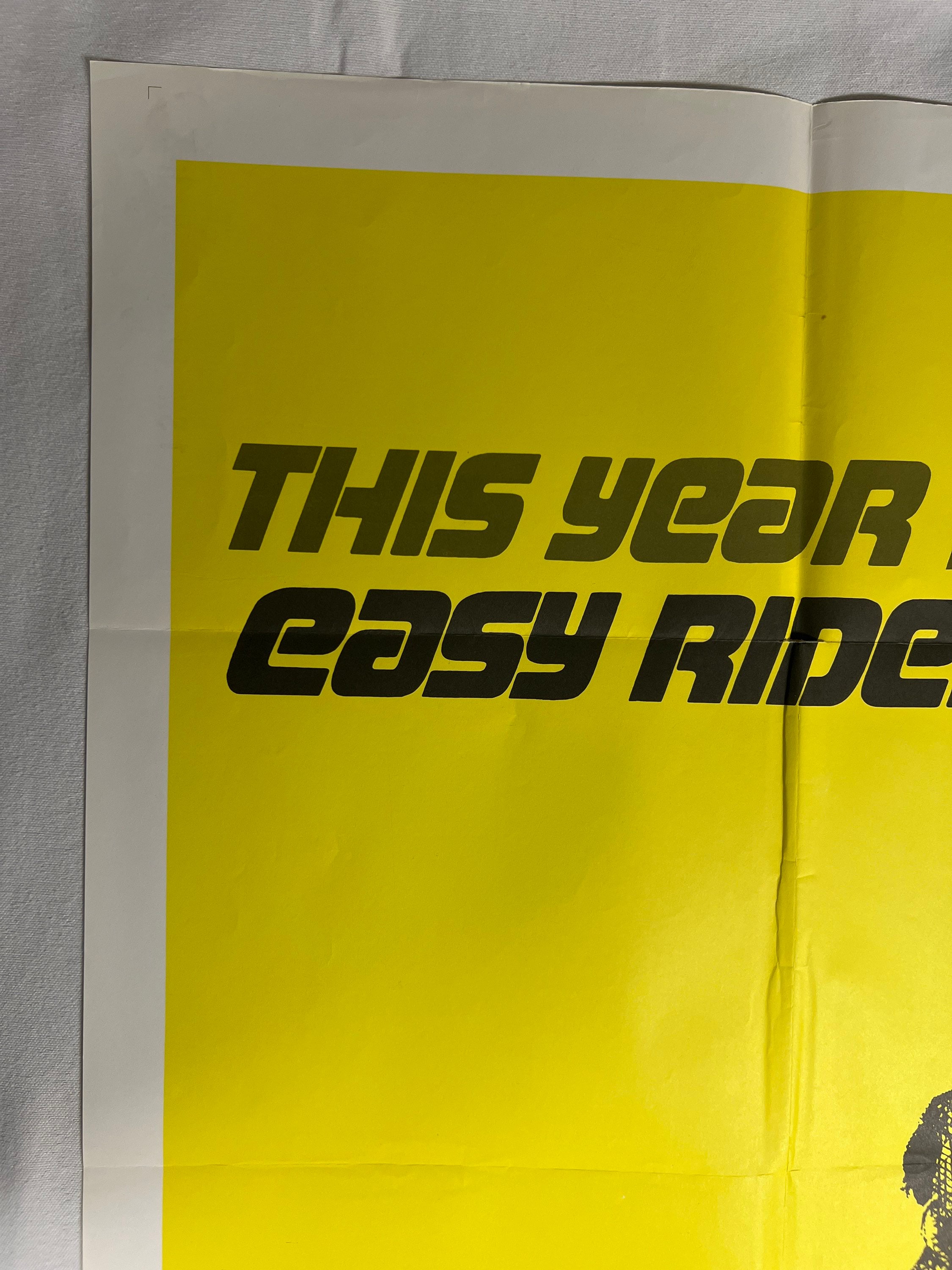 Original 1969 Easy Rider Movie Poster - Etsy