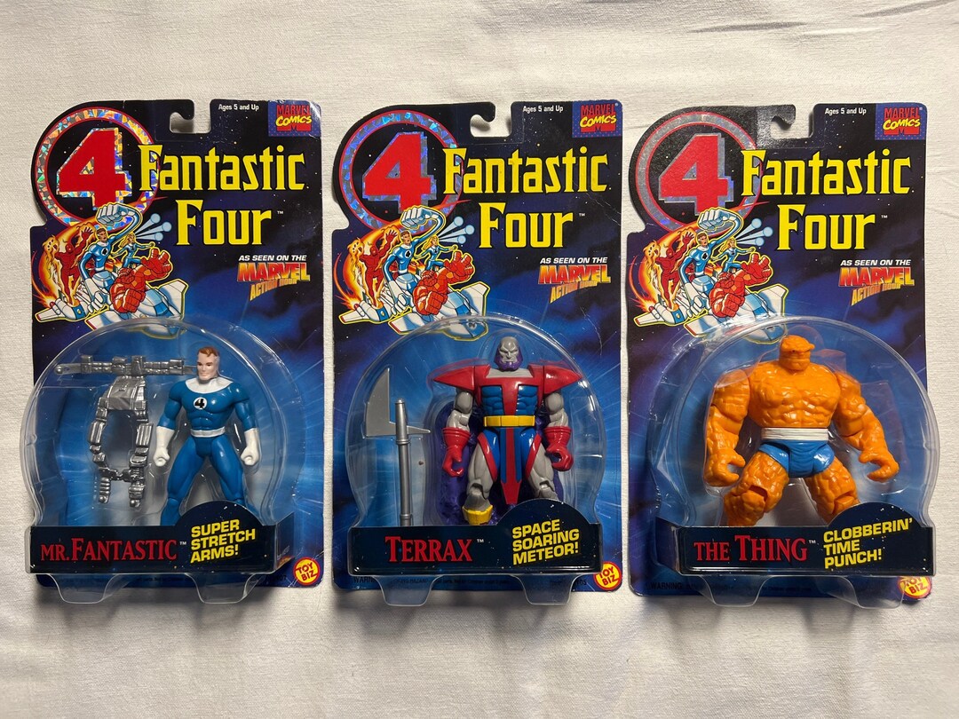 Fantastic Four Action Figures - Etsy