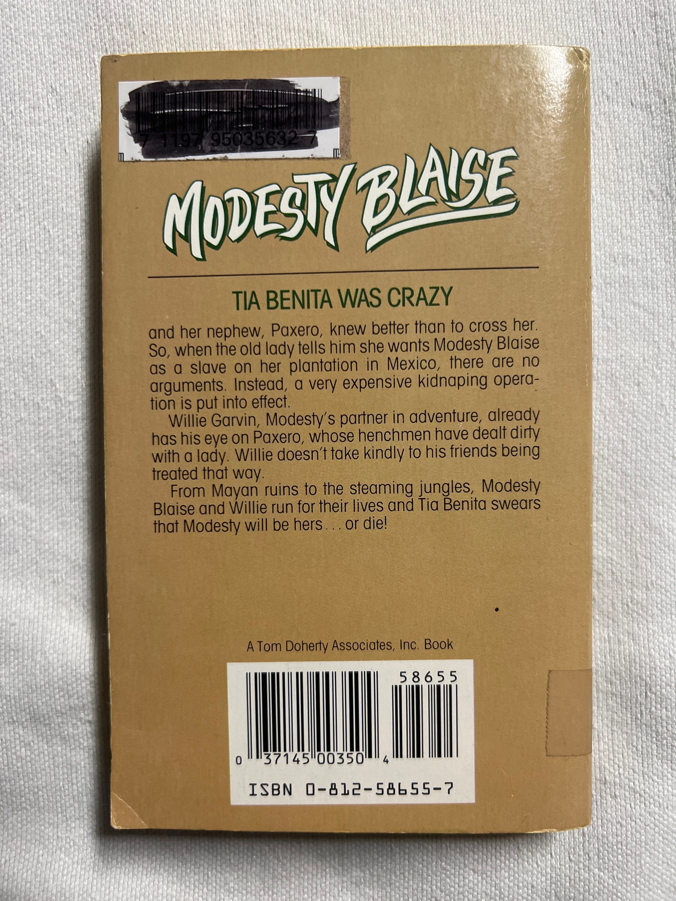 Modesty Blaise - Etsy