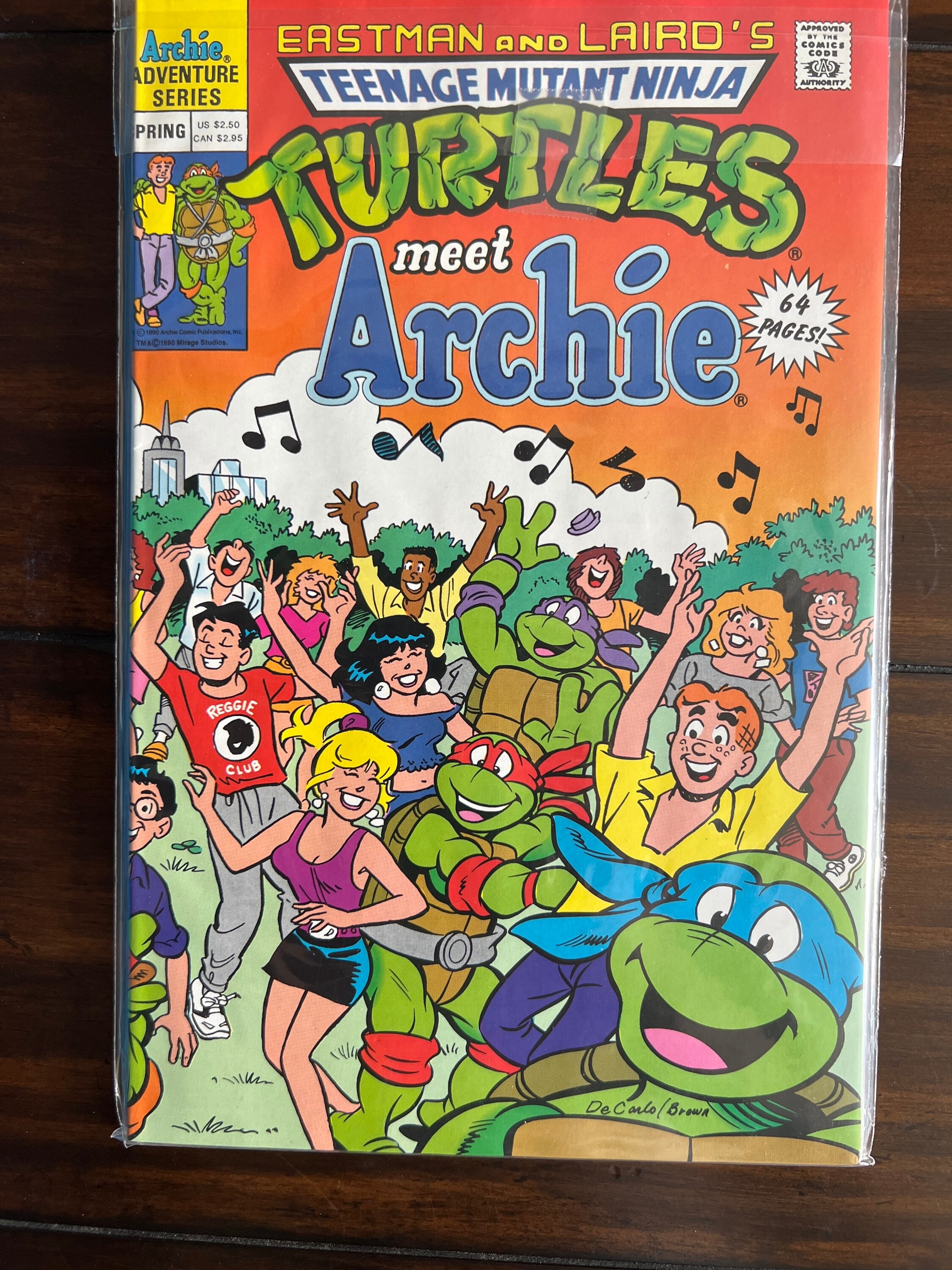 Teenage Mutant Ninja Turtles Meet Archie - Etsy