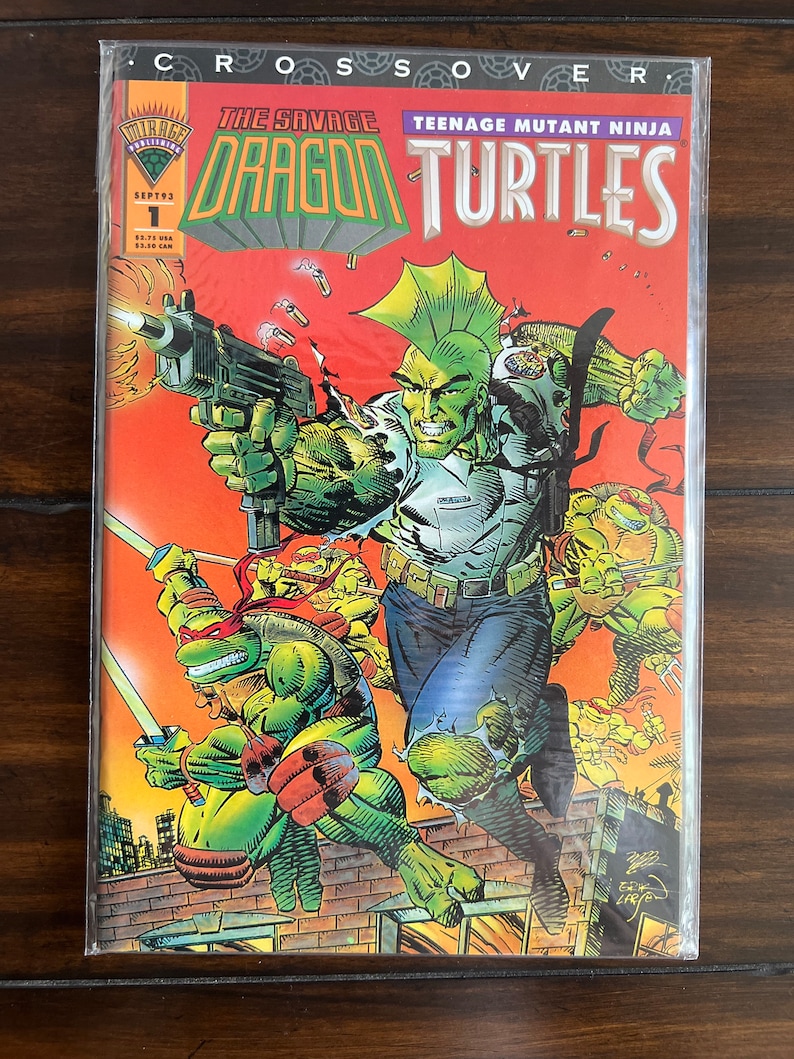 The Savage Dragon Teenage Mutant Ninja Turtles - Etsy
