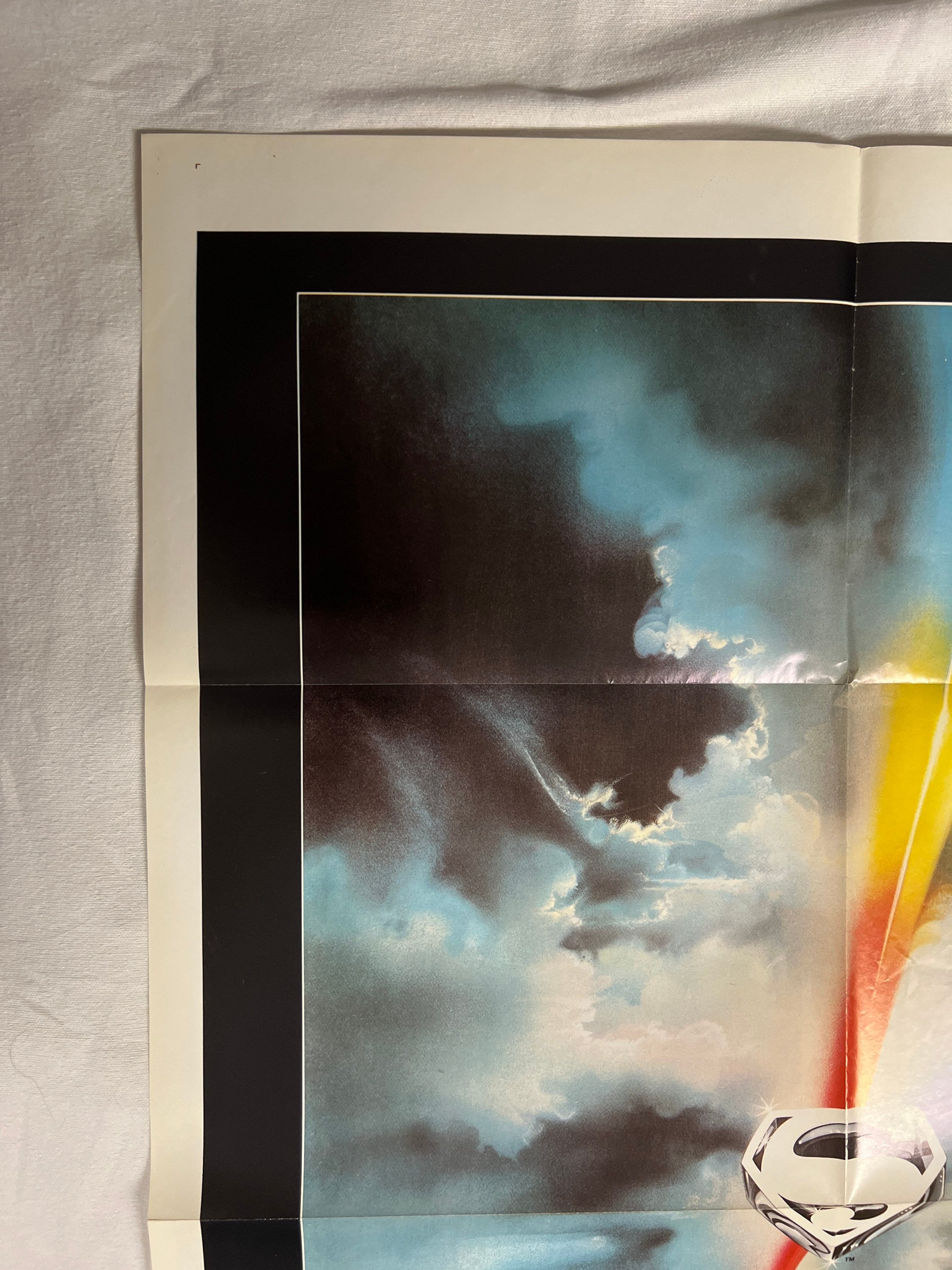 Original Superman Movie Poster 1978 - Etsy Australia