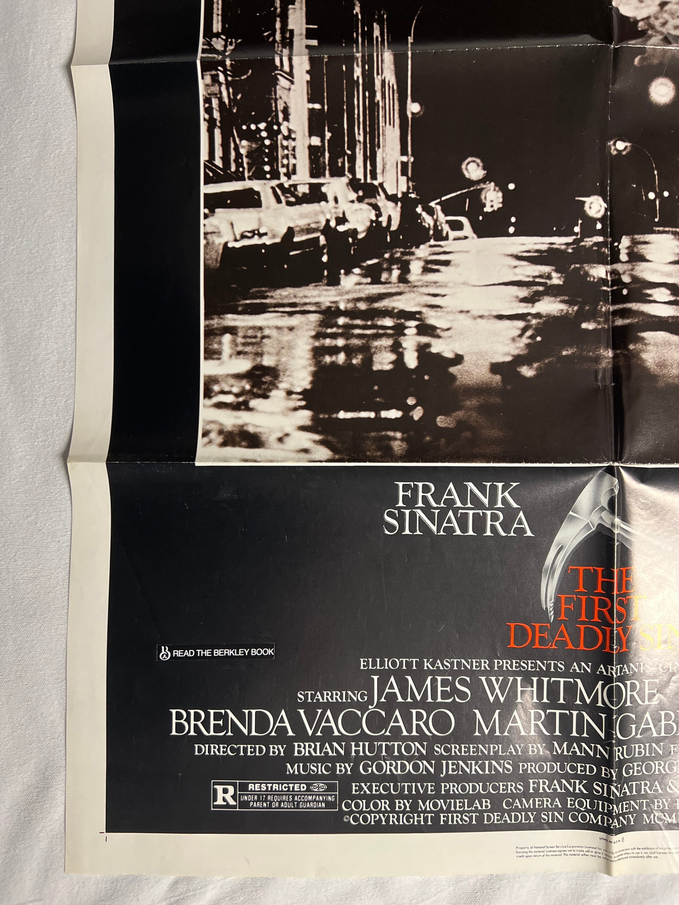 The First Deadly Sin Original Movie Poster - Etsy