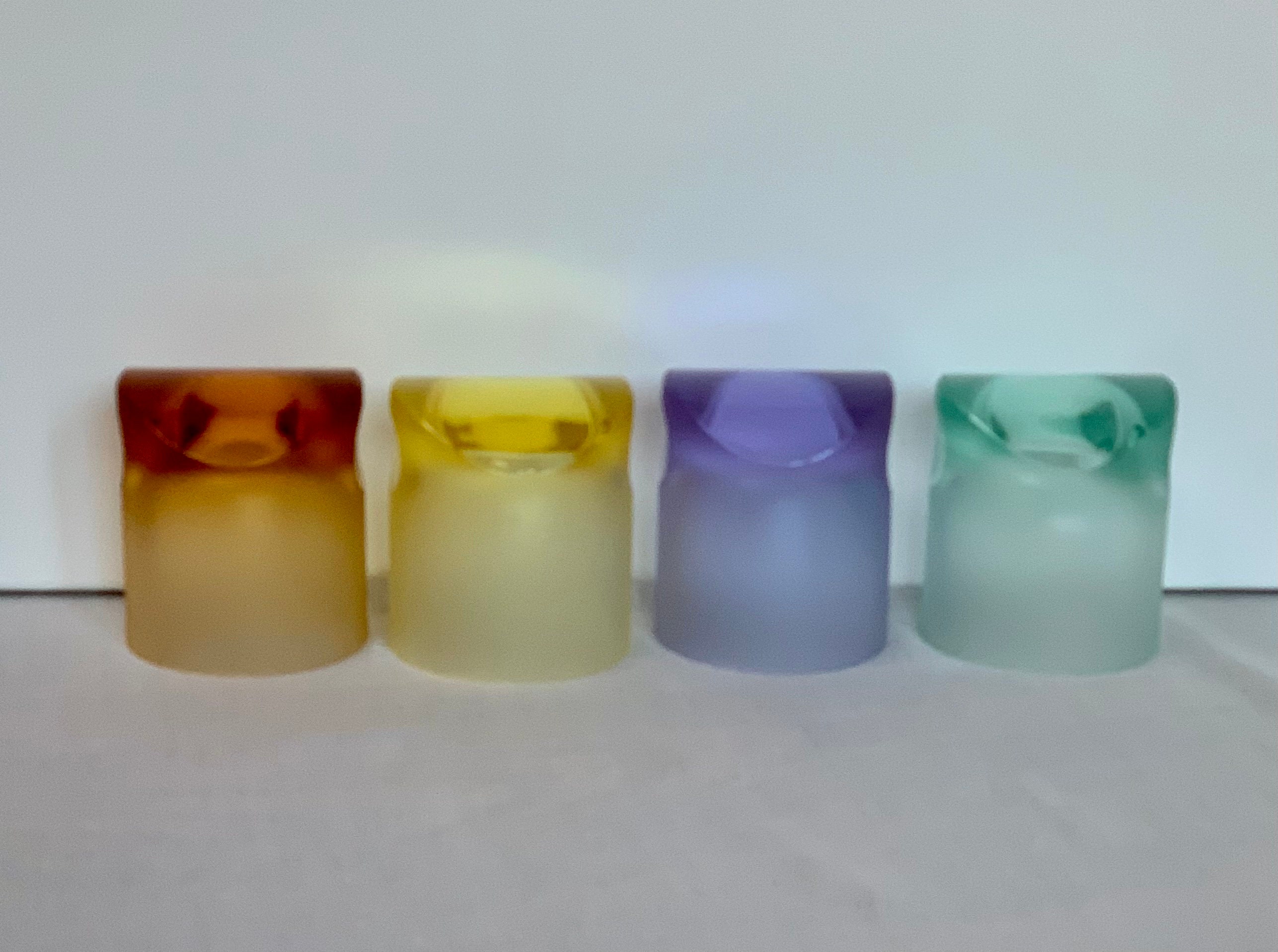 Moser Tipsy Rocks Glasses (4) - Rare Find! - Etsy