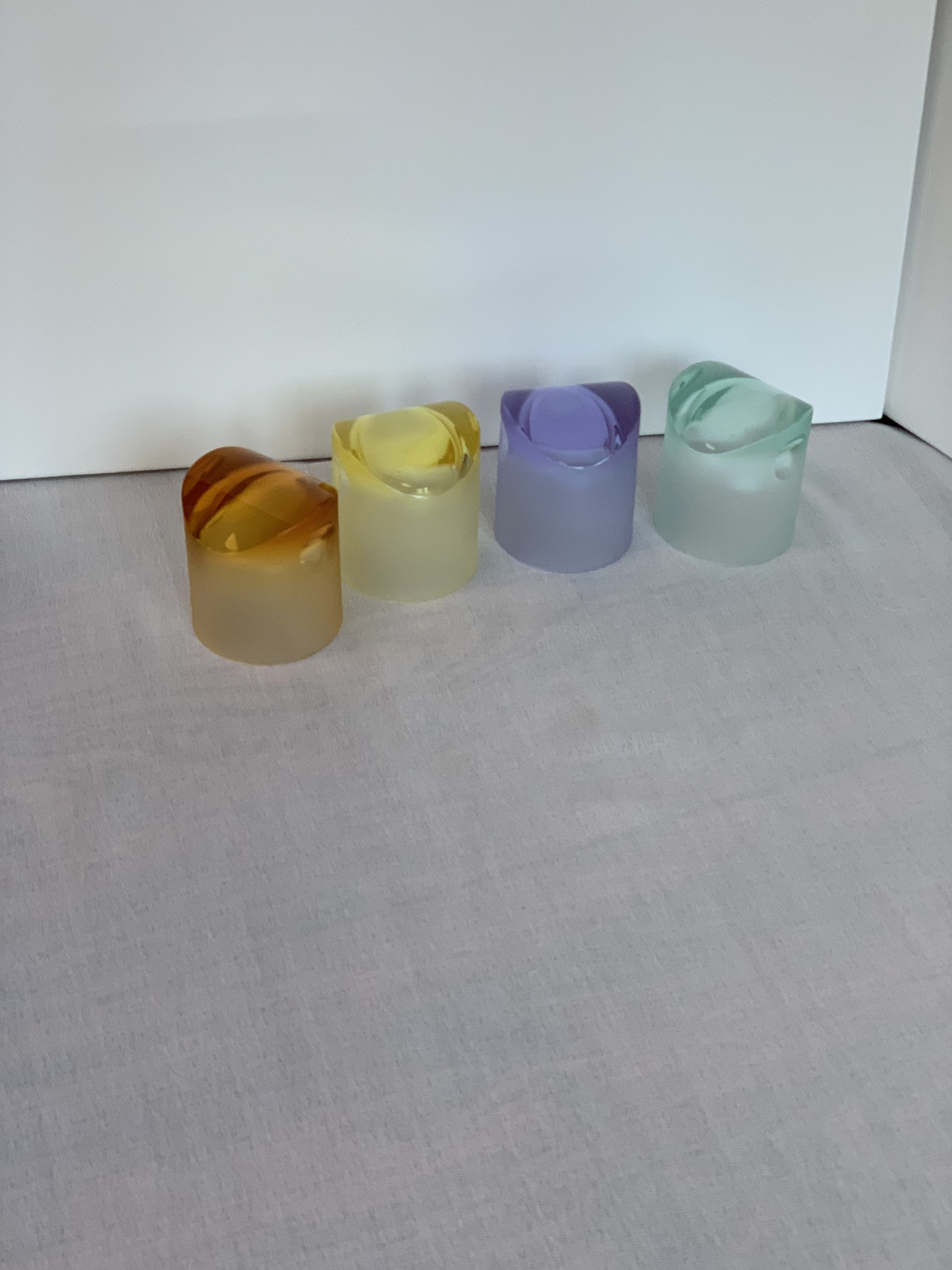 Moser Tipsy Rocks Glasses (4) - Rare Find! - Etsy