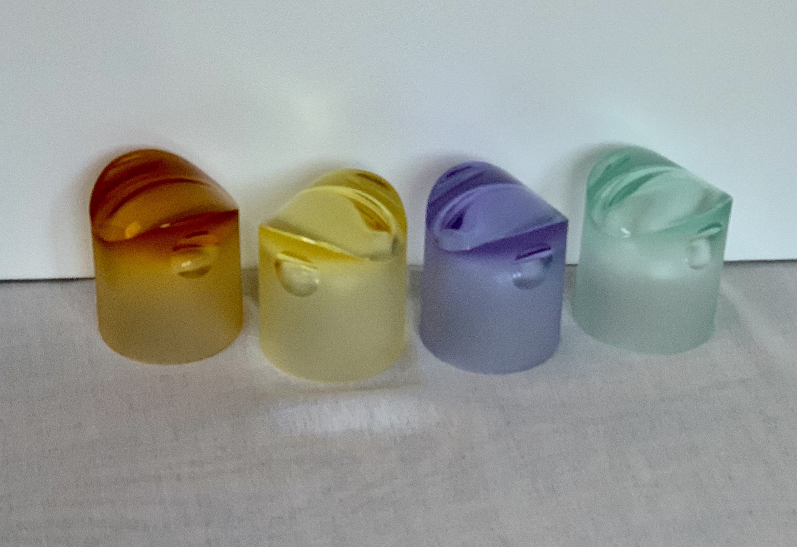 Moser Tipsy Rocks Glasses (4) - Rare Find! - Etsy