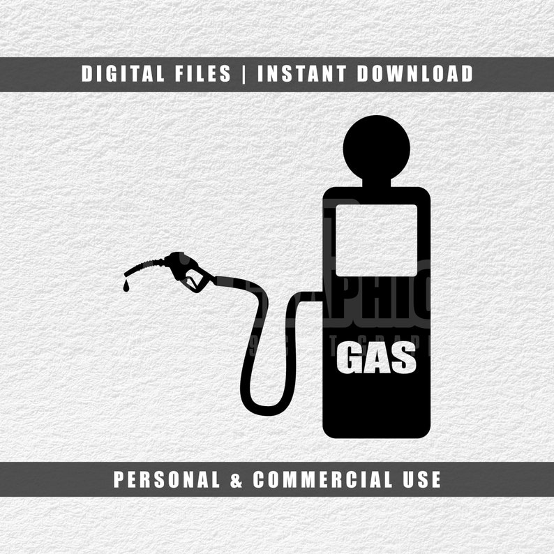 Gas Pump Svg Fuel Svg Cricut Svg Instant Download - Etsy