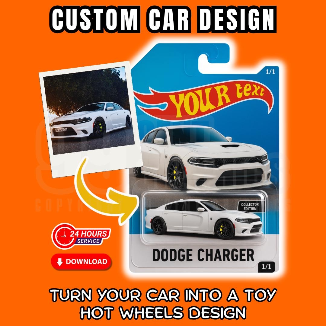 Custom AI Hot Wheels Car Design From Your Photo (NOT a Physical Toy ...