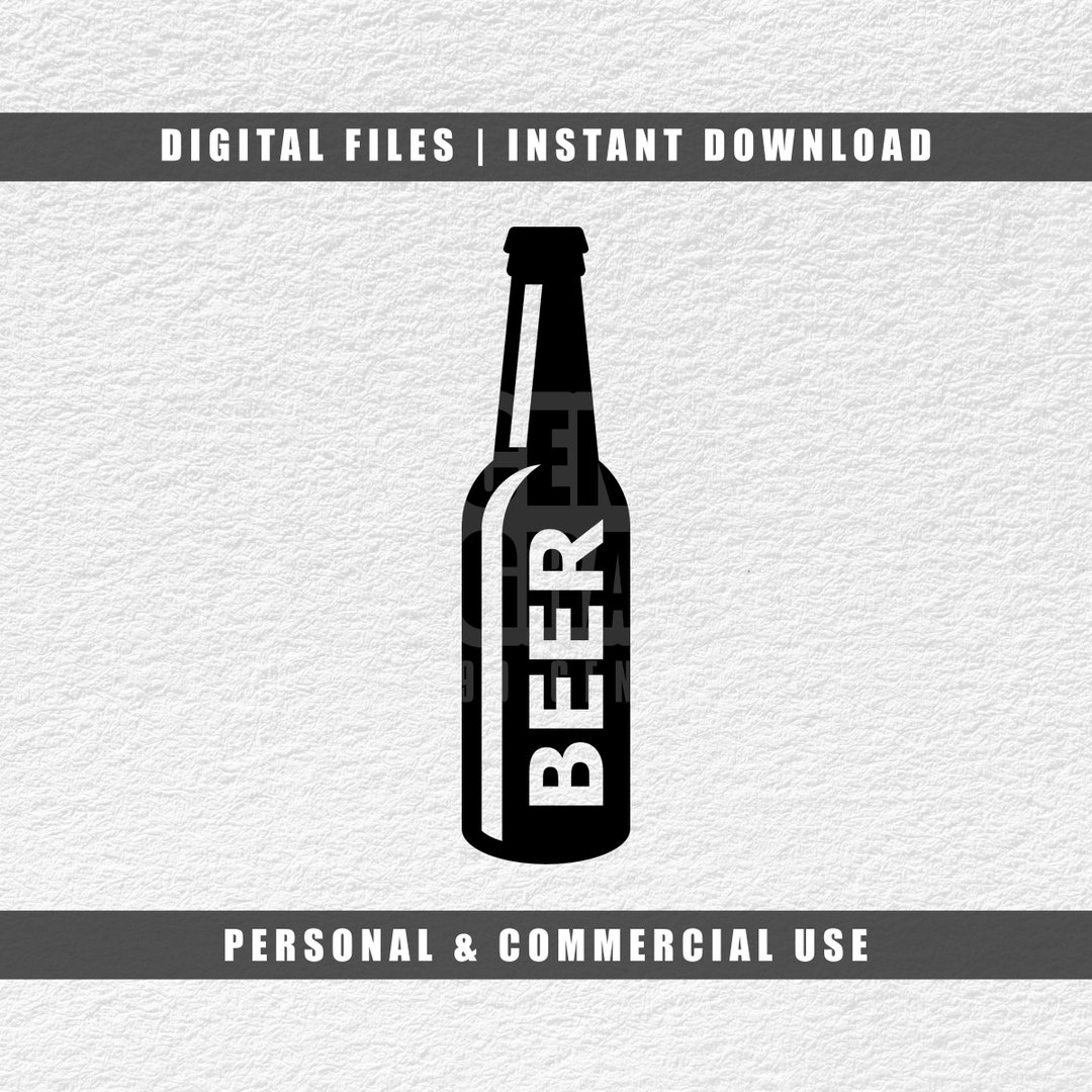 Beer Bottle Svg Beer Svg Cricut Svg Instant Download - Etsy Australia