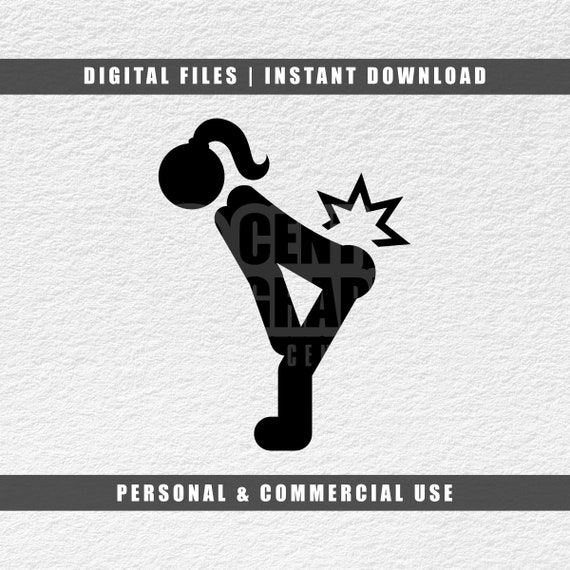 Twerk Girl Svg Assume the Position Cricut Svg Instant - Etsy