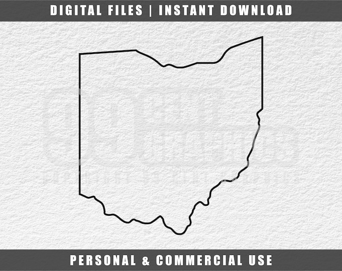 Ohio Svg, United States Svg, State Outline Svg, Cricut Svg, Engraving ...