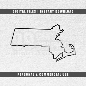 Massachusetts Svg, United States Svg, State Outline Svg, Cricut Svg ...