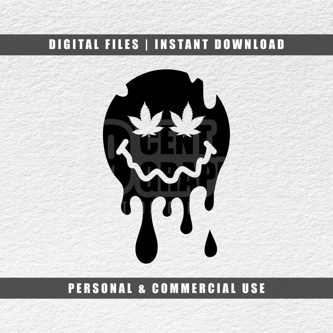 Trippy Face Svg, Melting Face Svg, Happy Face Svg, Weed Eyes, Marijuana ...