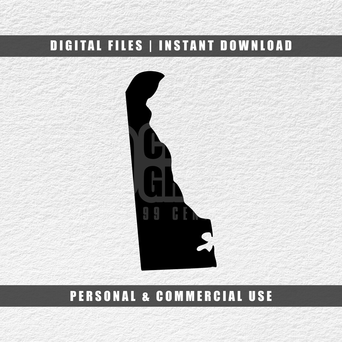 Delaware Svg United States Svg State Silhouette Svg Cricut - Etsy