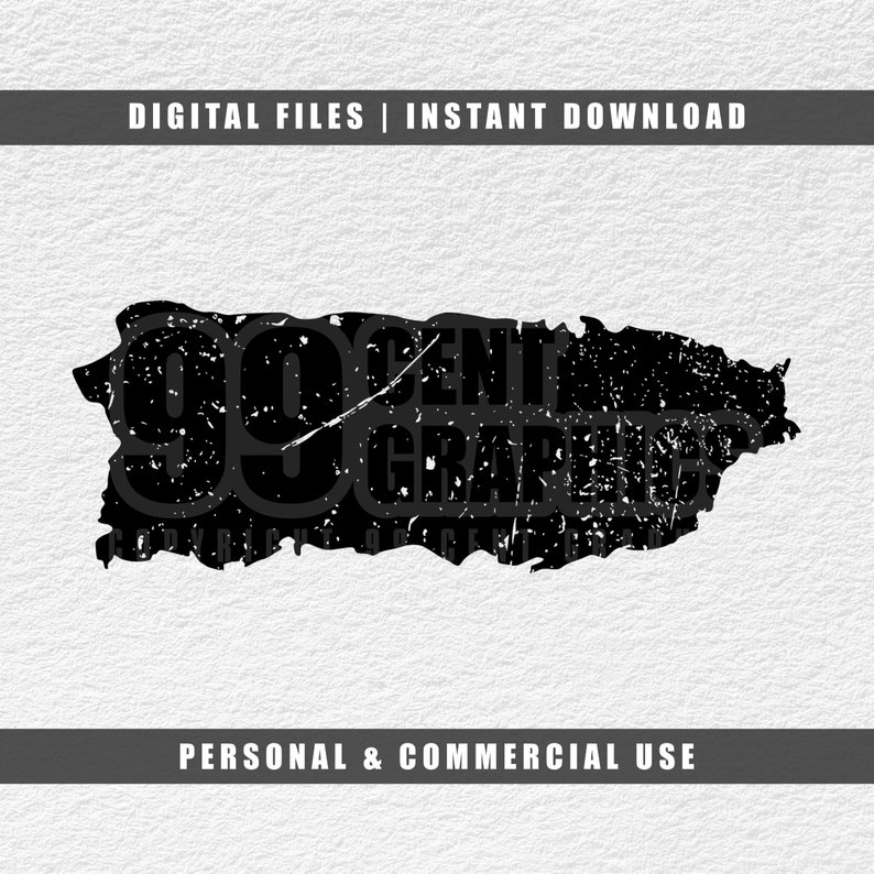 Puerto Rico Svg Island Svg Puerto Rican Svg Boricua Svg Etsy