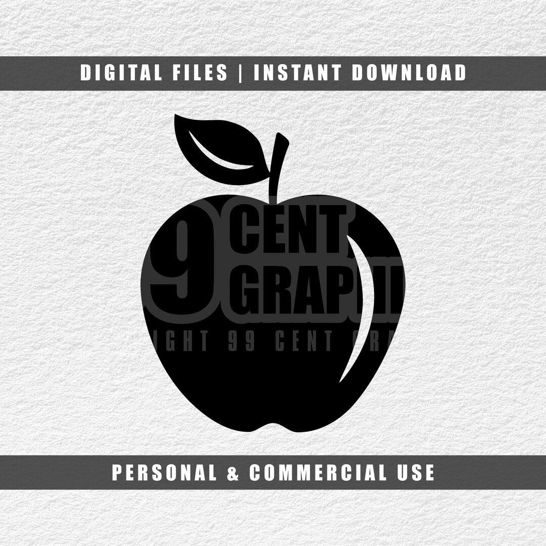 Apple Svg, Fruit Svg, Apple Cut Files, Cricut Svg, Png, Jpg, Pdf ...