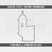 El Morro, Puerto Rico SVG: Garita Outline Cut File (digital Download ...