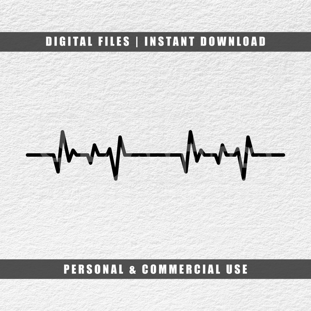Heart EKG Svg, Heartbeat Line Svg, Heartbeat Pulse Svg, Nurse Svg ...