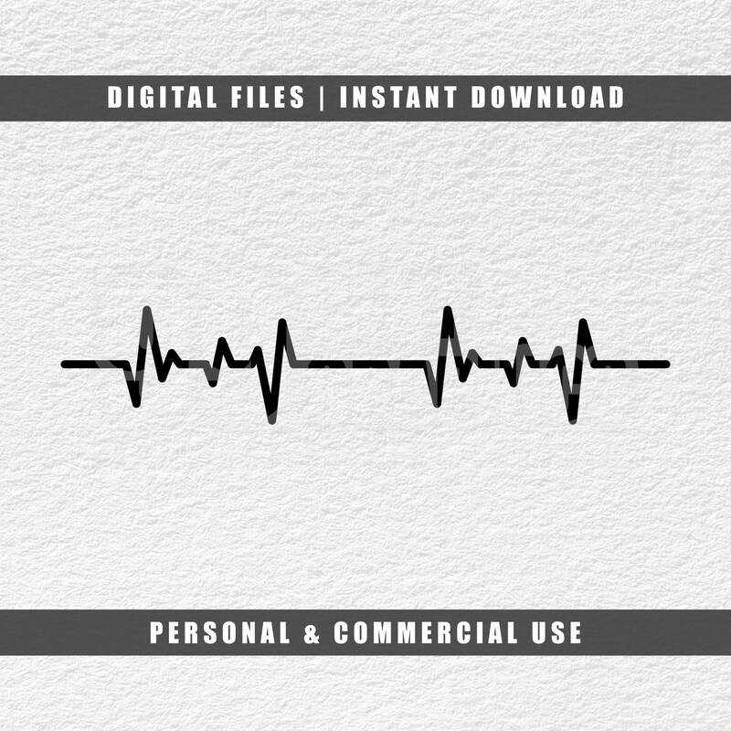 Medical Pulse Line Svg - Etsy