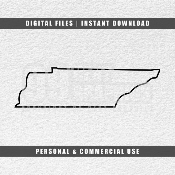 Tennessee Svg United States Svg State Outline Svg Cricut - Etsy