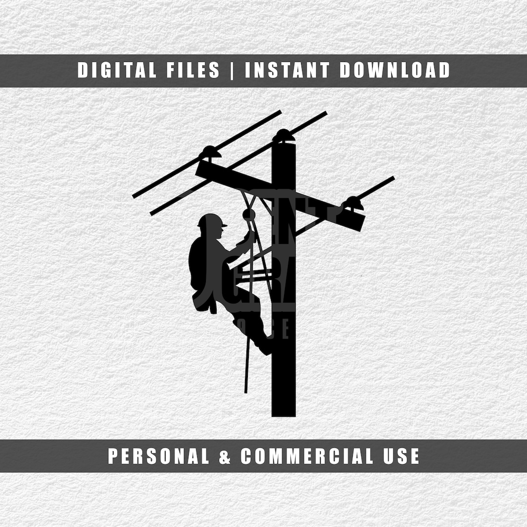 Lineman Svg, Electrician Svg, Cricut Svg, Pdf, Jpg, Png, Instant ...