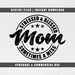 Mom Svg, Stressed & Blessed, Sometimes a Mess, Mom Life Svg, Mothers ...