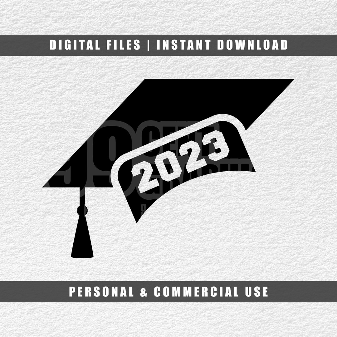 Gorra de graduación svg, graduación svg, senior svg, 2023 cap svg ...