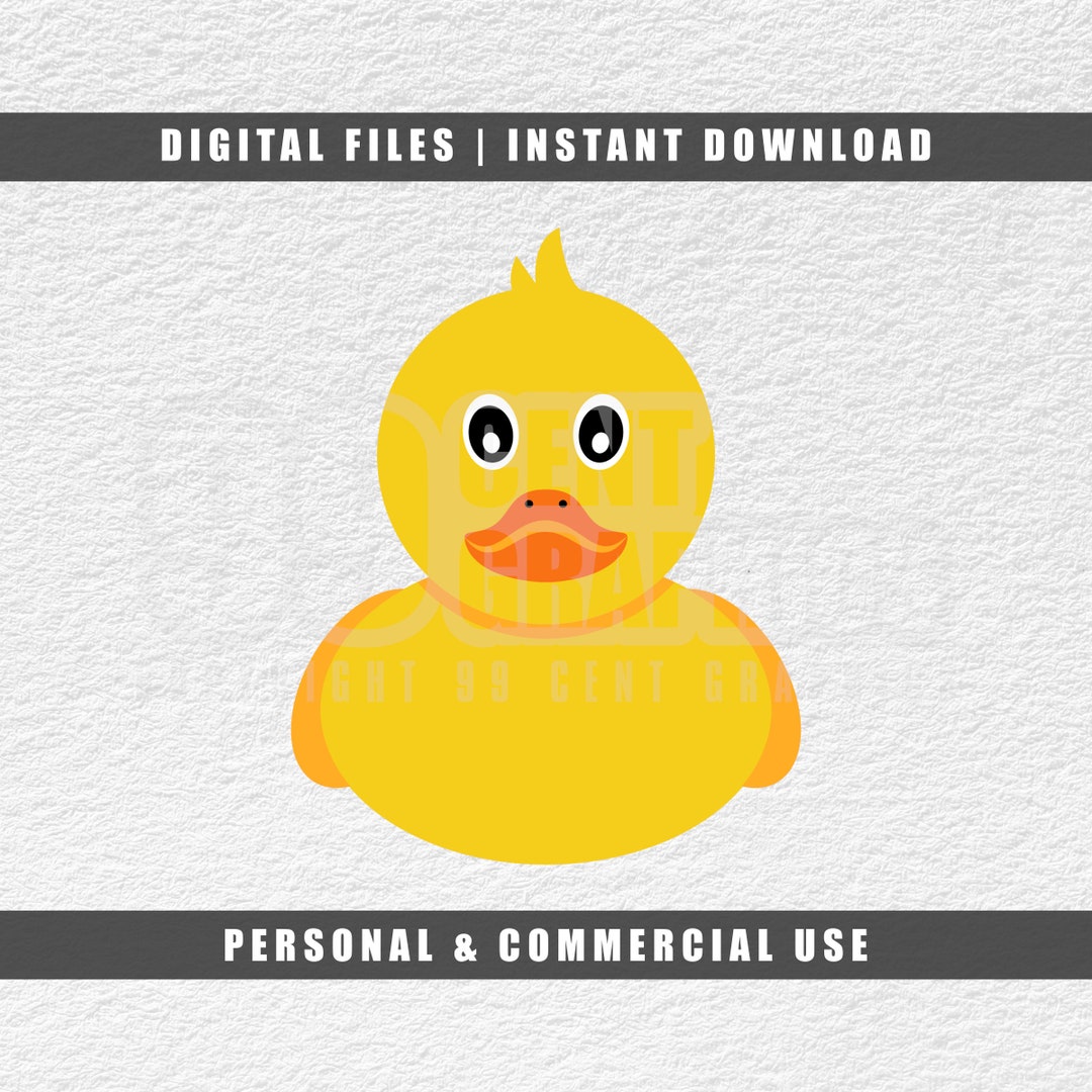 Rubber Duck Svg, Bath Duck Svg, Duck Svg, Cricut Svg, Vector File Svg ...