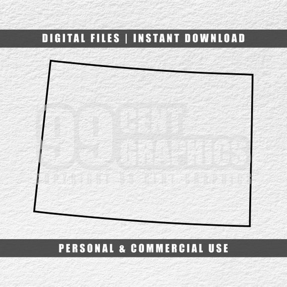Colorado Svg United States Svg State Outline Svg Cricut - Etsy