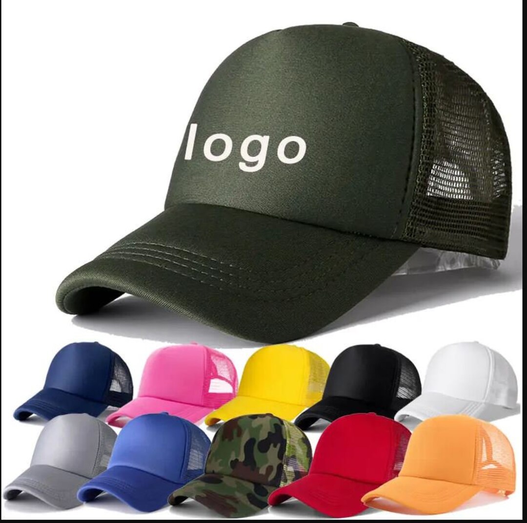 Custom High Quality 5 Panel Hats, Logo Sport Hats, DTF Printed Hats ...