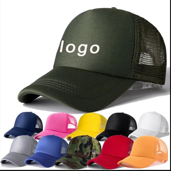 High Quality Custom Logo Hats - Etsy
