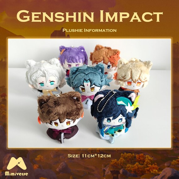 Genshin Impact Plushie and Exclusive Pin Zhong Li Albedo - Etsy