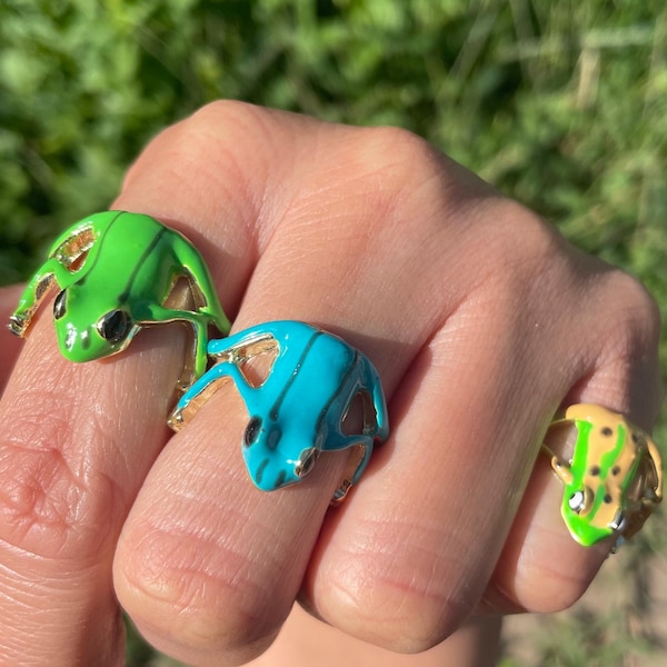 Frog Rings - Etsy