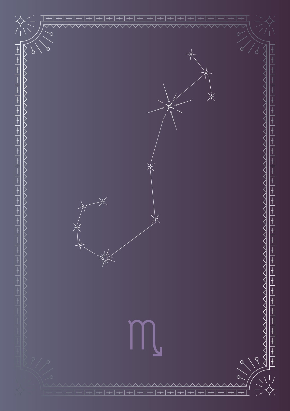 3 DIGITAL ASTRO POSTERS Water Signs Cancer Scorpio Pisces - Etsy
