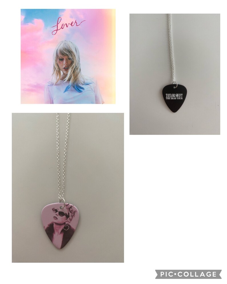 Taylor Swift the Eras Tour Guitar Pick Necklaces. - Etsy