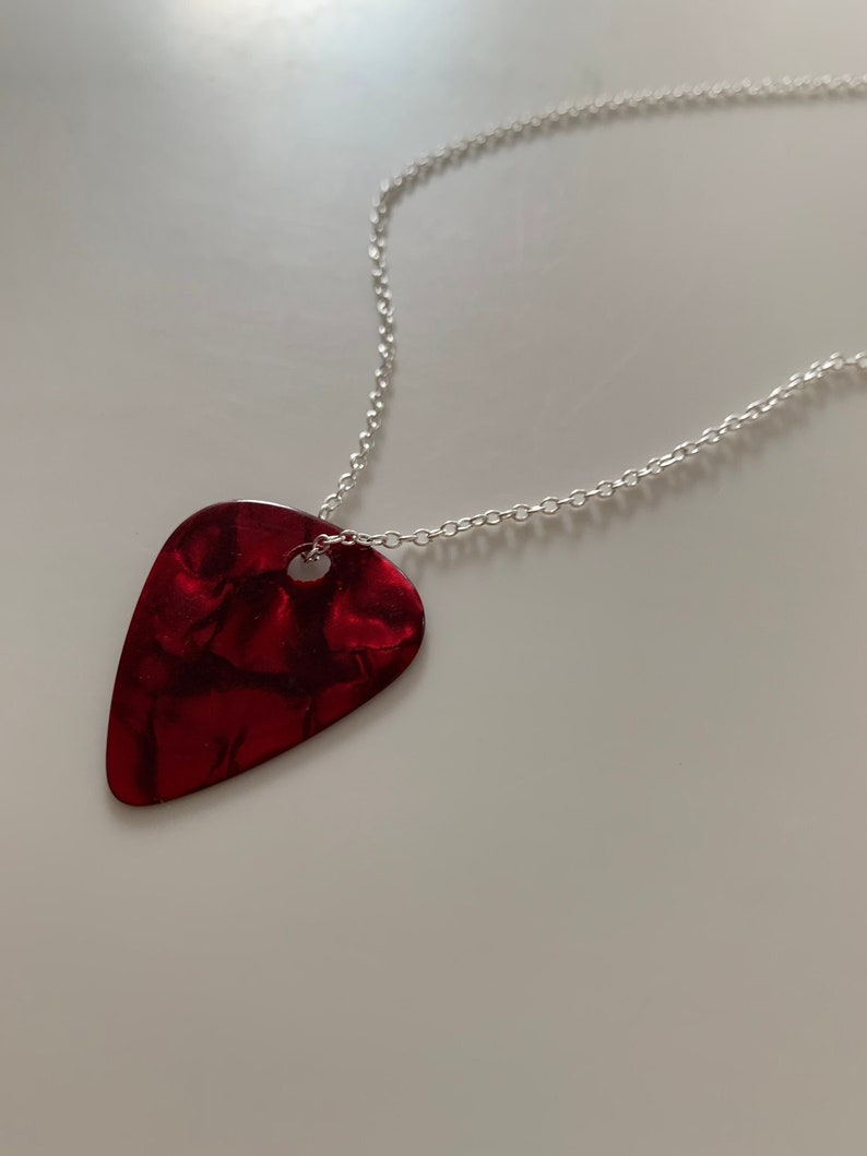 Stranger Things, Eddie Munson Silver Plated Guitar Pick Necklace. - Etsy UK