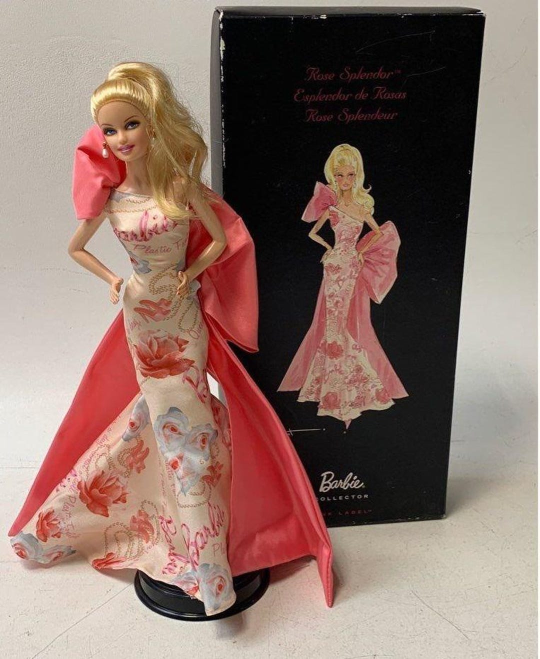 Avon Rose Splendor Barbie Doll Model by Mattel Collectors, IOB - Etsy