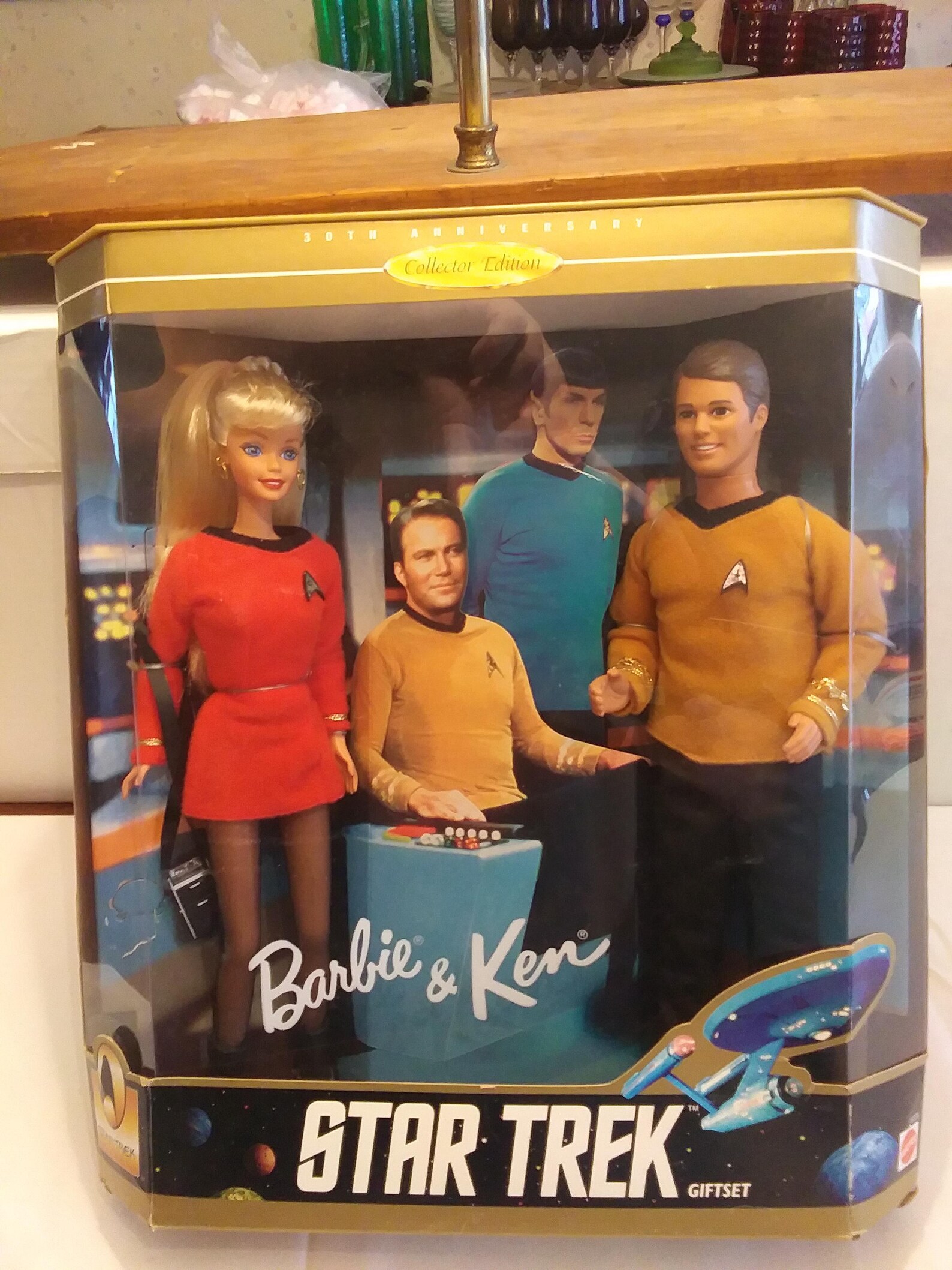 Star Trek Barbie & Ken Dolls Set, Collector's Edition, Limited, MIB - Etsy