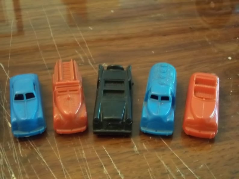 10 Vintage 1950s to 1960s Plastic Toy Cars Renwal U.S.A. - Etsy