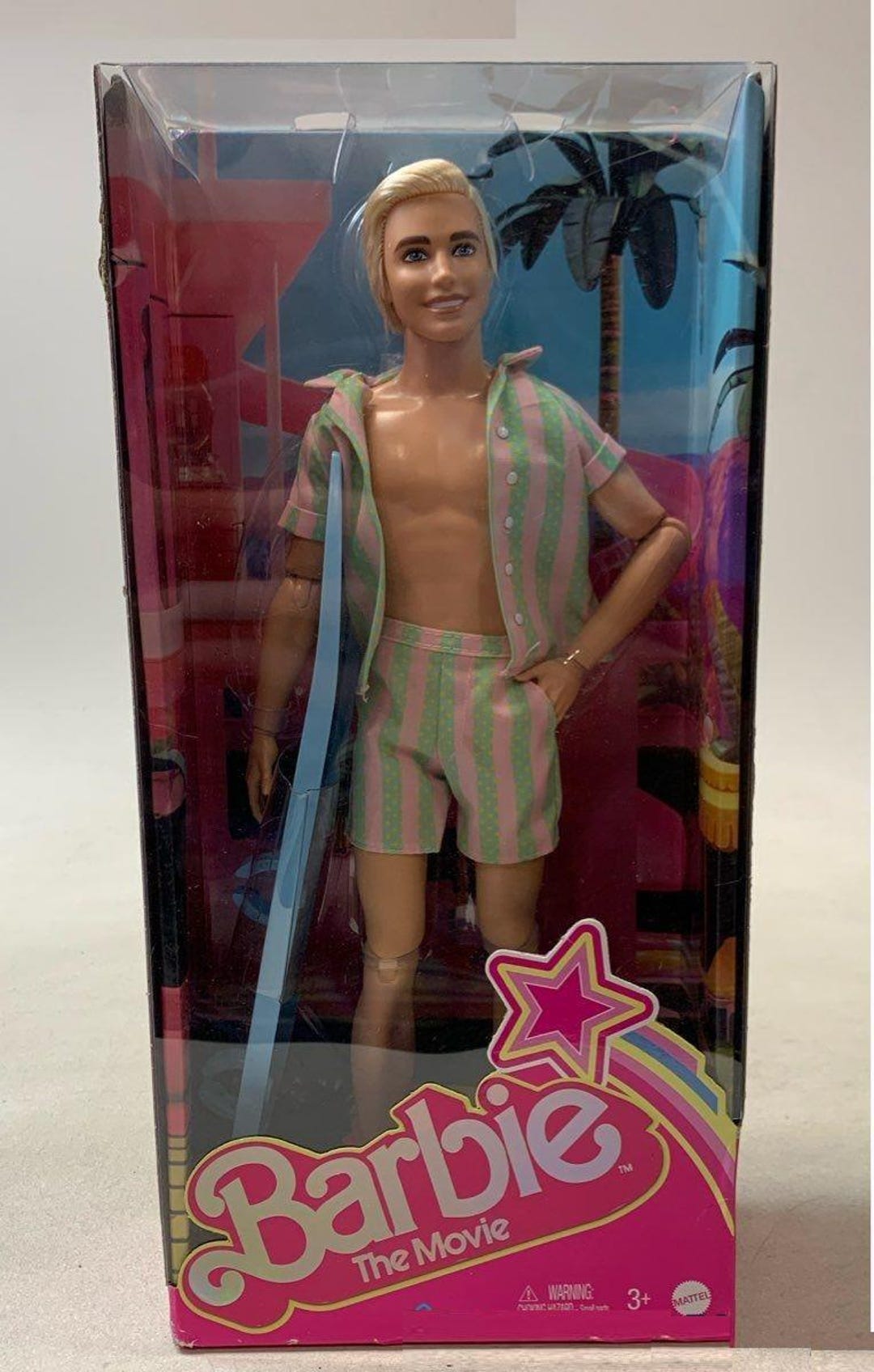 Barbie the Movie Beach Ken Doll - Surfer, MIB - Etsy