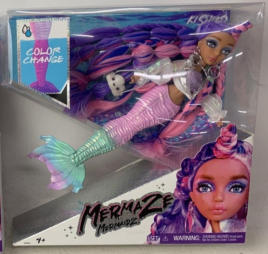 Mermaze Mermaidz Kishiko Doll Lot Trendsetter Fashion Mermaid Color ...