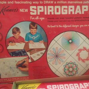 Vintage Spirograph Art Set by Kenner IOB - Etsy