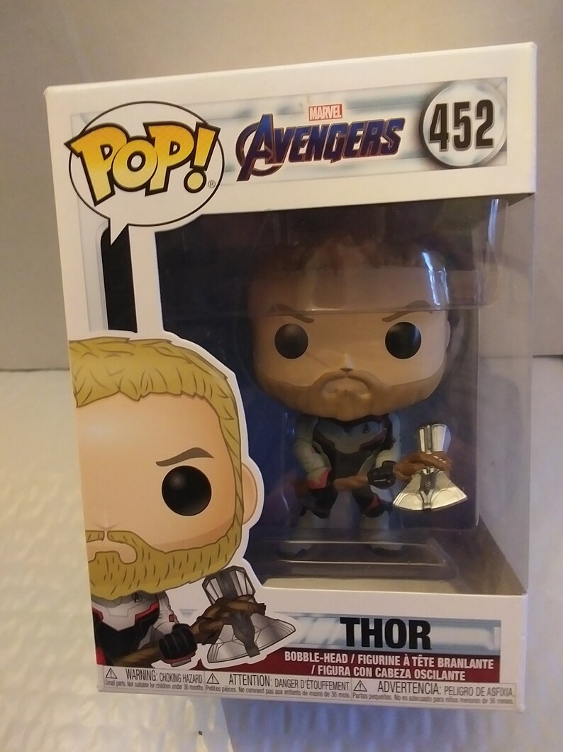 POP! Marvel - the Avengers "thor" Bobble-head Figure #452, IOB by Funko ...