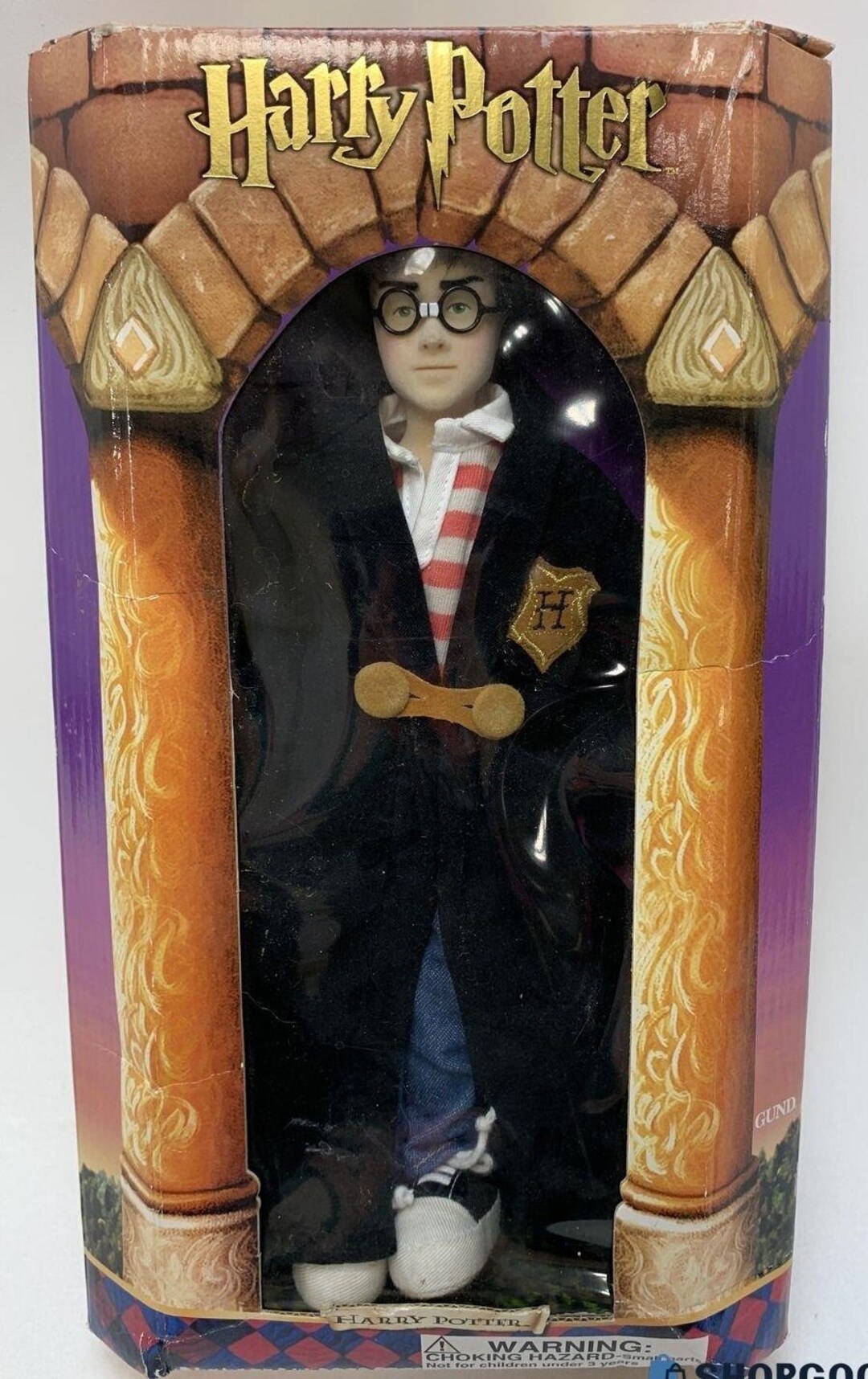 2001 Harry Potter Doll Soft Posable Body W/removable Outfit Toy by Gund ...