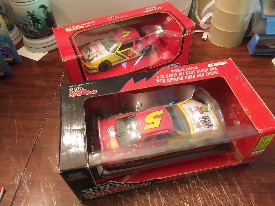 2 NASCAR No. 5 Terry Labonte Kellogg's Corn Flakes Die-cast Cars, IOB ...